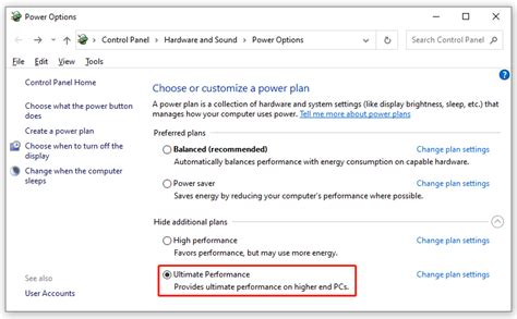 How To Enable Ultimate Power Plan Mode In Windows MiniTool Partition Wizard