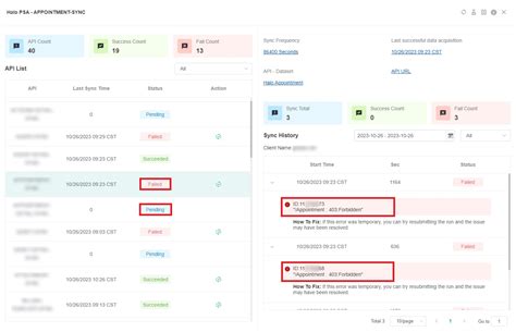 Halo Api Connection Failed Or Pending With Error Message Showing 403