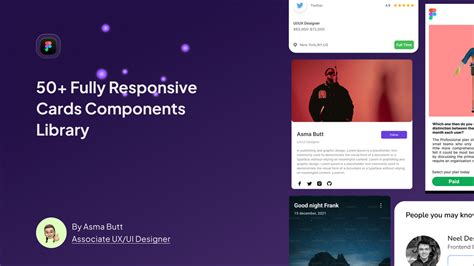 Responsive Card Ui Kit Figma
