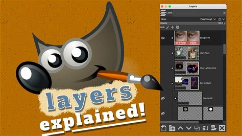 What Are Layers In Gimp Youtube