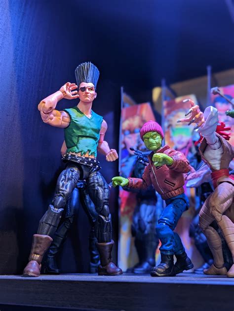 Marvel Legends Erg Custom I Just Finished Up Based On The X Men Animated Series Look R Xmen