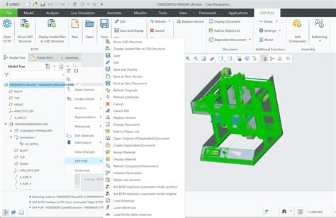 Riess Engineering Sap Engineering Control Center Interface To Ptc Creo
