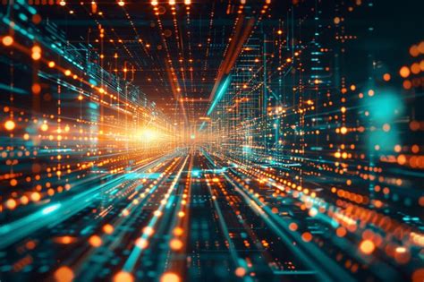 Abstract Digital Network Stock Illustration Illustration Of Innovation 342206963