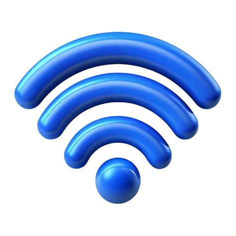 A Stylized Wi Fi Symbol Comprised Of Three Arching Lines 56029236 Png