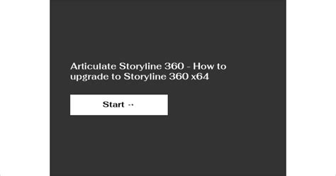 Articulate Storyline 360 How To Upgrade To Storyline 360 X64