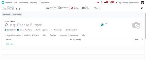 How To Configure Products In Odoo Website