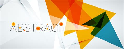 기하학적 추상적 배경 색상 삼각형 모양입니다 커버 배너 전단지 및 포스터 및 기타 디자인에 대한 벡터 일러스트레이션 0명에 대한