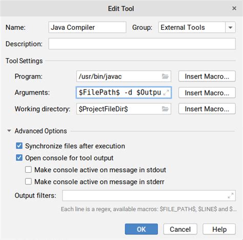 intellij idea — how to using native javac compiler for only one file