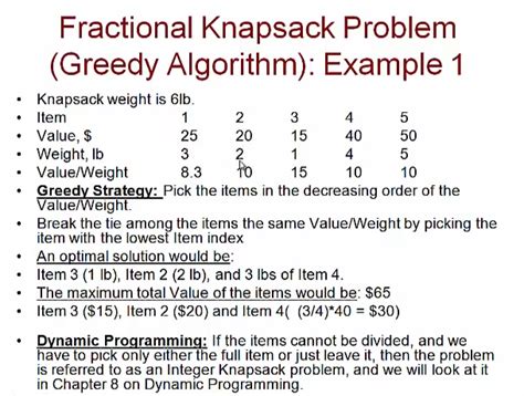 Greedy Approach To Fractional Knapsack Problem Algorithm Graphing