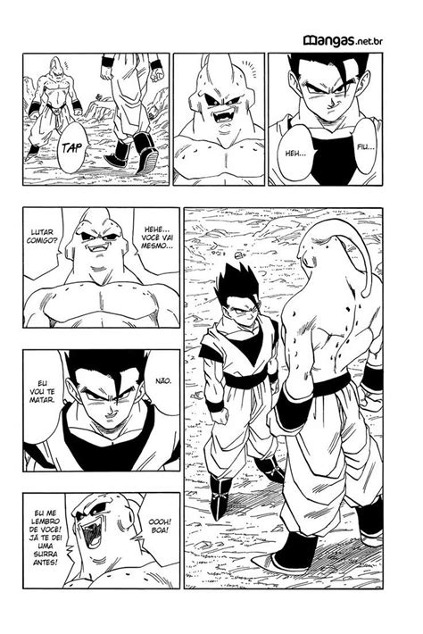 Gohan Vs Buu Ilustração De Mangás Mangá Dbz Arte Anime
