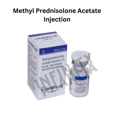 Methyl Prednisolone Acetate Injection 80mg At ₹ 85 Piece In Surat Id 2851126461330
