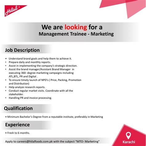 Tanweer Latif On Linkedin Managementtrainee Marketing Mto Fmcg