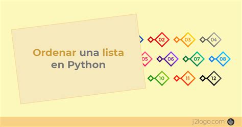 Ordenar Una Lista En Python Sort Python Sort List Python