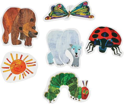 The World Of Eric Carle™ Small 4 Cutouts 48 Pieces
