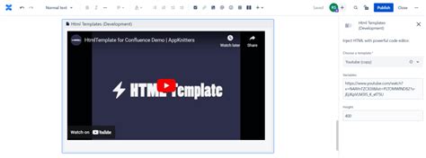 Html Template Embed Build Custom Macro Using Htmljs And Css Version