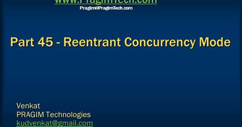 Sql Server Net And C Video Tutorial Part 45 Reentrant Concurrency