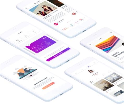 Multipurpose Mobile Ui Kit Free Psd Download Psd