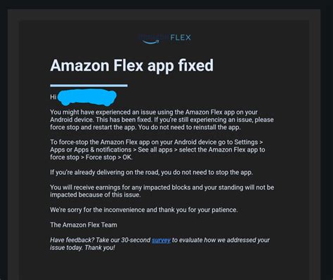 Amazon Flex App Fixed Email R Amazonflexdrivers