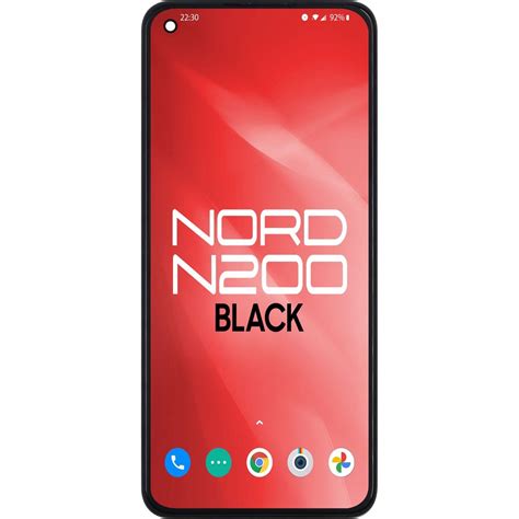 Oneplus Nord N200 Lcd With Touch Frame Black