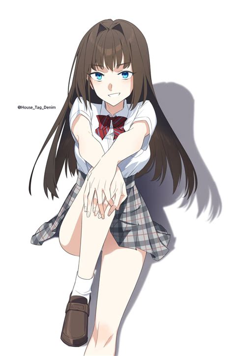 House Tag Denim Aozaki Aoko Fategrand Order Fate Series Mahou