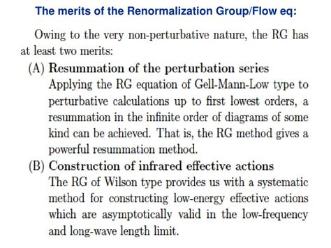 Ppt Application Of The Renormalization Group Method For The Reduction