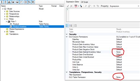Permission Denied On Calculation Item Because It References A Secured Object Issue