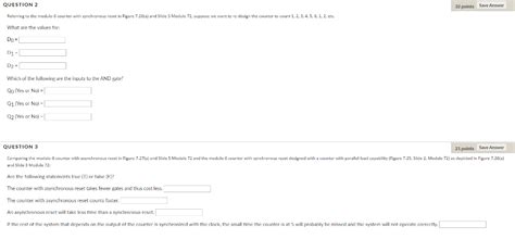 Solved QUESTION Referring To The Modulo Counter With Chegg