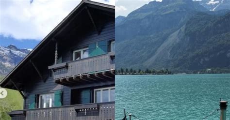 노홍철 스위스 한달살이 위해 대저택 마련‥집 앞 호수서 여유롭게 수영