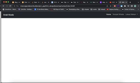 Tutorial Membuat Navigasi Bar Responsive Menggunakan Boostrap Tutorial Programming Digital