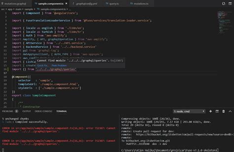 Cannot Import Graphql Autogenerated Files · Issue 1646 · Aws Amplifyamplify Cli · Github
