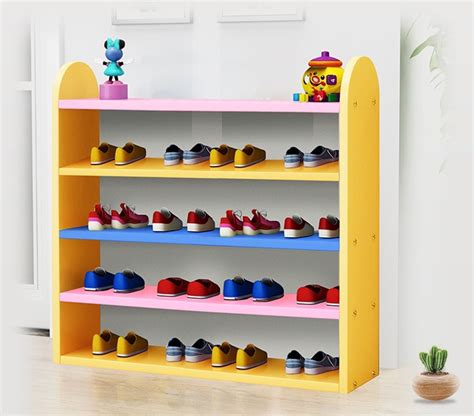 Shoe Rack Combination Color Cute Multi Layer Rack Vicedeal