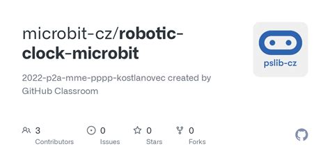 Github Microbit Czrobotic Clock Microbit 2022 P2a Mme Pppp
