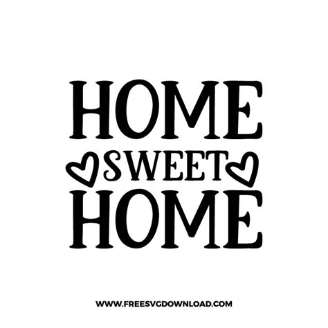 Home Sweet Home 14 Svg Png Free Cut Files Artofit
