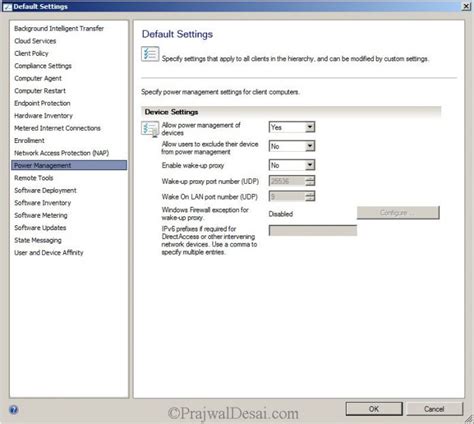 Default Client Settings In SCCM 2012 SP1 Snap12 Prajwal Desai
