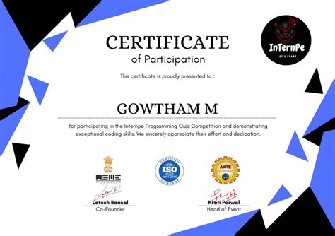 gowtham m on linkedin coding achievement learning growthmindset