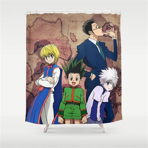 New Arrival Hunter X Hunter Shower Curtain Hunter X Hunter Store