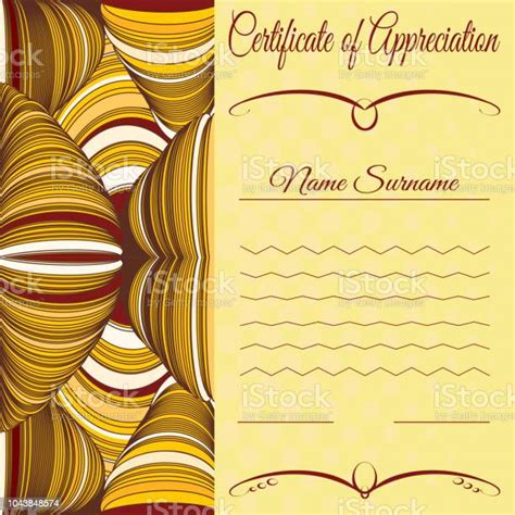인증서 템플릿 장식 럭셔리 테두리와 텍스트입니다 초대장 엽서 포스터 전단지의 디자인에 대 한 벡터 일러스트 0명에 대한 스톡 벡터 아트 및 기타 이미지 Istock