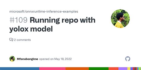 Running Repo With Yolox Model Issue 109 Microsoft Onnxruntime