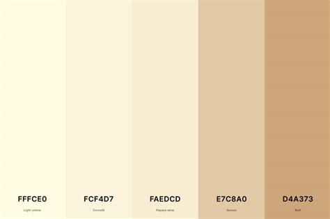 25 Best Beige Color Palettes With Names And Hex Codes Beige Color
