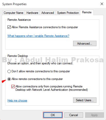Remote Desktop Dengan Microsoft Remote Desktop Blog Abdul Halim