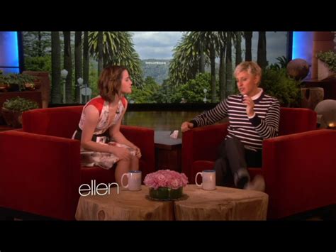 Naked Emma Watson In Ellen The Ellen Degeneres Show