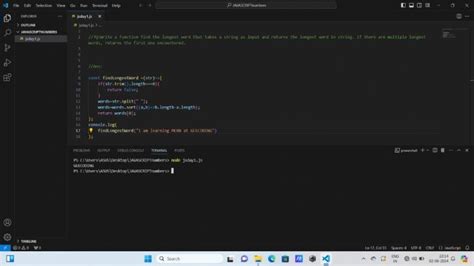 Javascript Code Find The Longest Word In String Shiba Shankar Pradhan Posted On The Topic