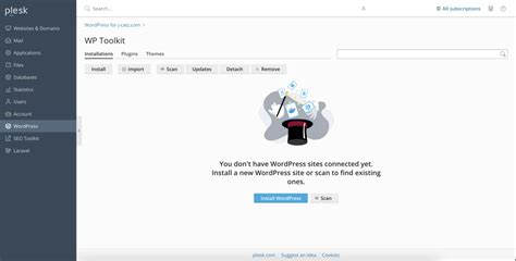 การใช้งานเครื่องมือจัดการ Wordpress Wp Toolkit Thaidatahosting