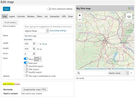 Starter Guide How To Create A Basic Map › Maps Marker Pro