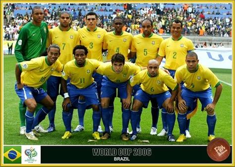 2006 Fifa World Cup Germany Brazil Team Calcio Mondiali