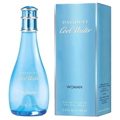 Davidoff Cool Water Eau De Toilette Spray For Women 34 Ounce