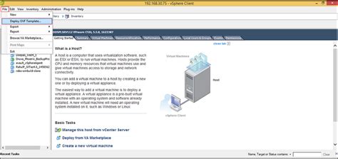 Manually Install The Backup Proxy Using The Ova Druva Documentation