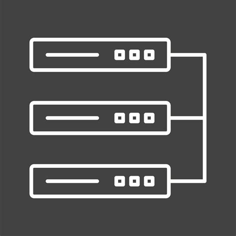 Unique Data Center Vector Line Icon 16278818 Vector Art At Vecteezy