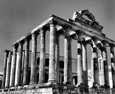 Einiguezphotos Templo De Diana Mérida Spain