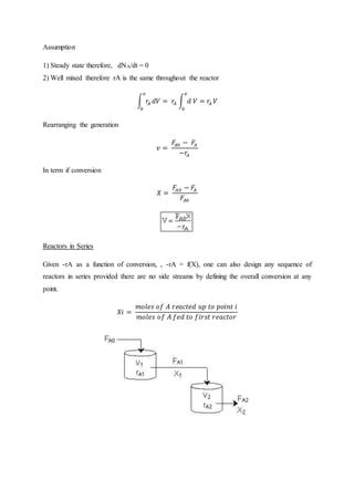 Lab Cstr In Series DOCX
